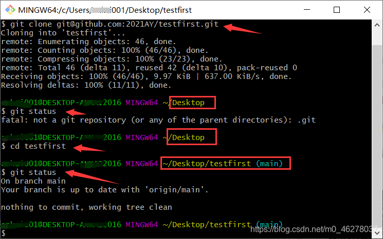 Git 小问题：fatal: not a git repository (or any of the parent directories): .git-CSDN博客