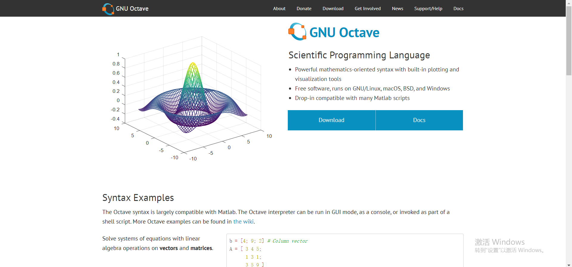 octave的环境配置及简单使用_octave 官网-CSDN博客