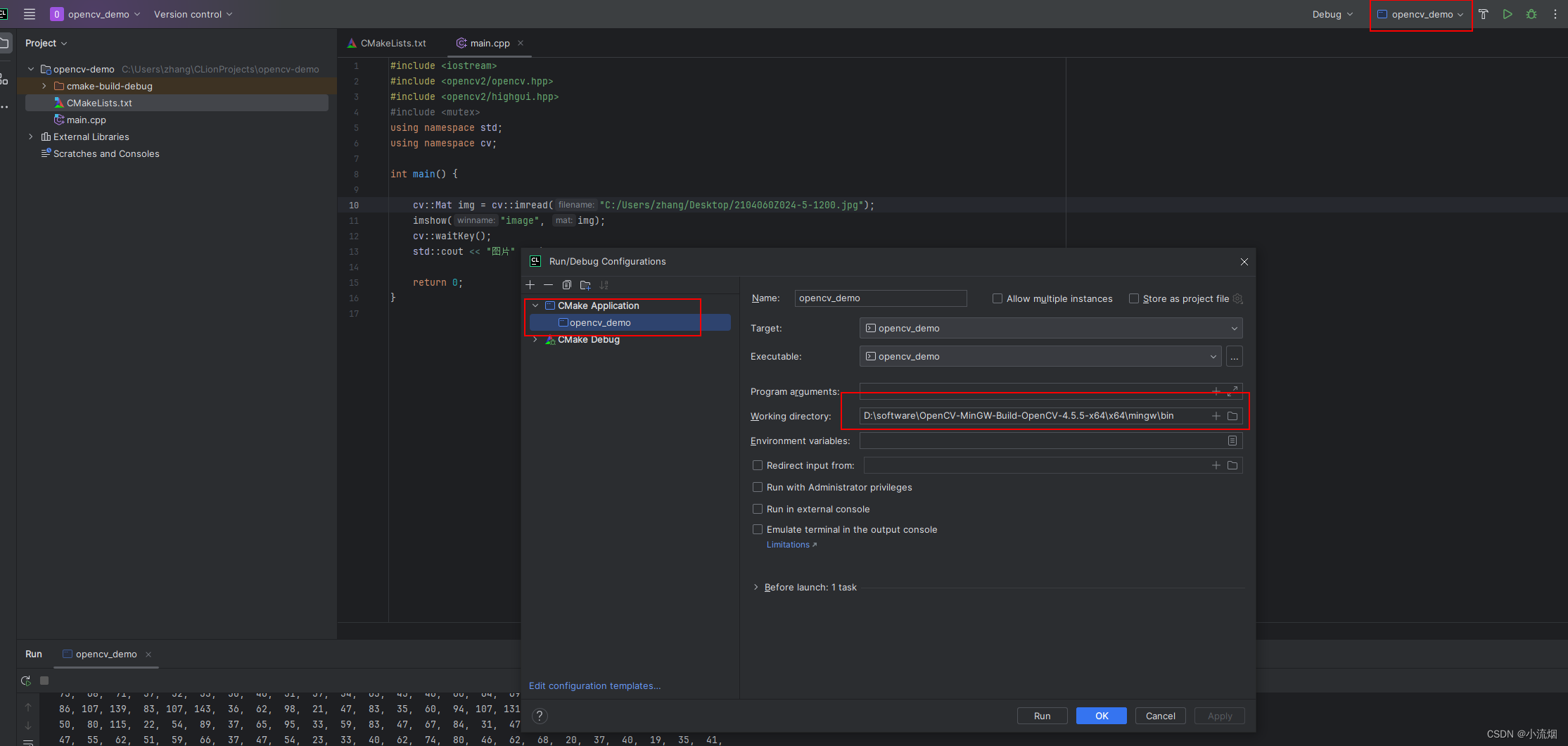 clion配置opencv踩坑记录-CSDN博客