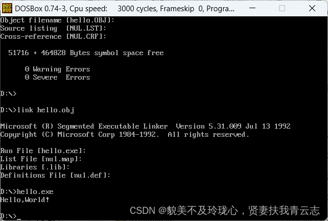 16ASM 汇编基础与Debug使用_debug asm-CSDN博客