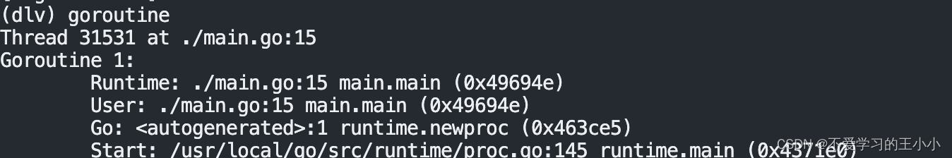 【golang的gdb之dlv】_golang dlv-CSDN博客