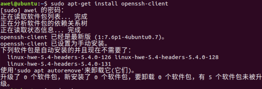 [SSH] Ubuntu18.04安装openssh-server_ubuntu openssh-server-CSDN博客