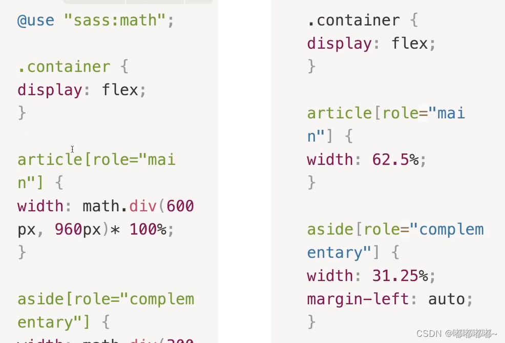 SCSS使用_scss math-CSDN博客