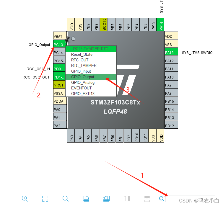 stm32学习：stm32f103c8t6+STM32CubeMX+st-link烧录+亮灯_stlink连接stm32f103c8t6-CSDN博客