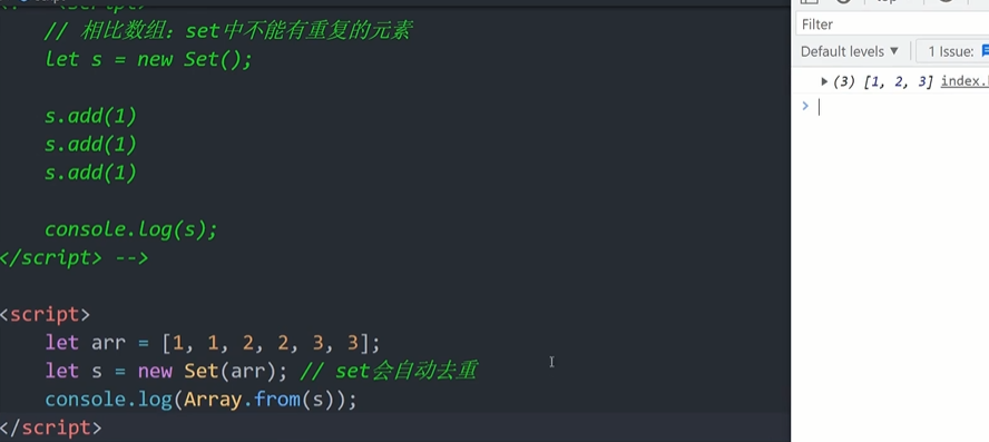 前端学习笔记202306学习笔记第四十一天-Es6-set集合得使用2_配置了es6,但是无法使用 'hashset'.-CSDN博客
