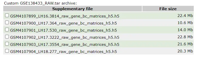 seurat读取不同数据格式以创建Seurat单细胞对象 readMM fixupDN.if.valid(value, x@Dim ...