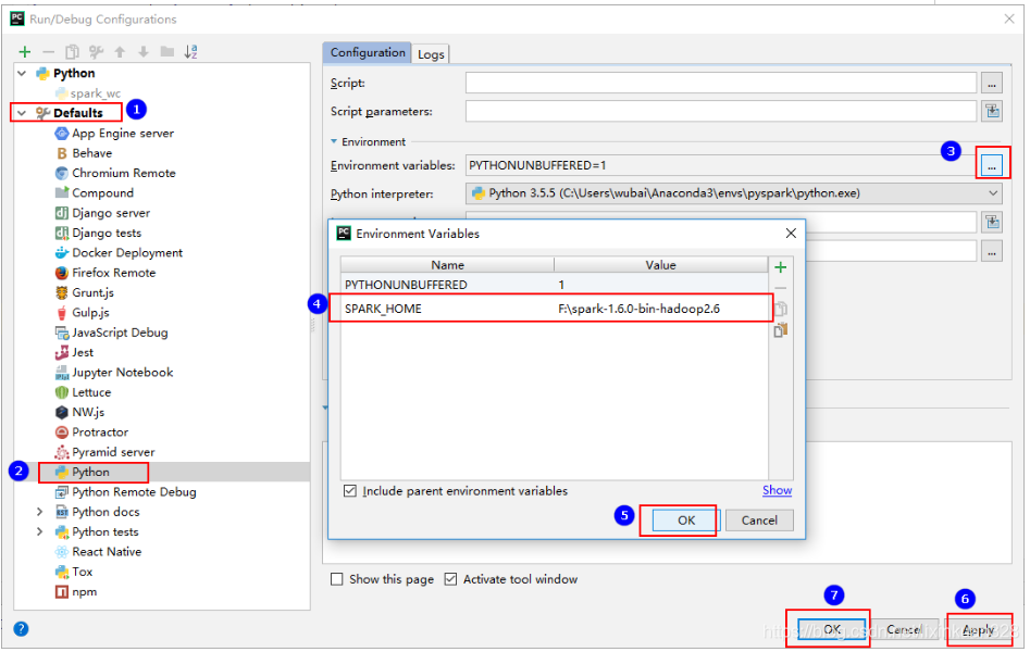 Pycharm基于Anaconda配置PySpark_anaconda spark pycharm-CSDN博客