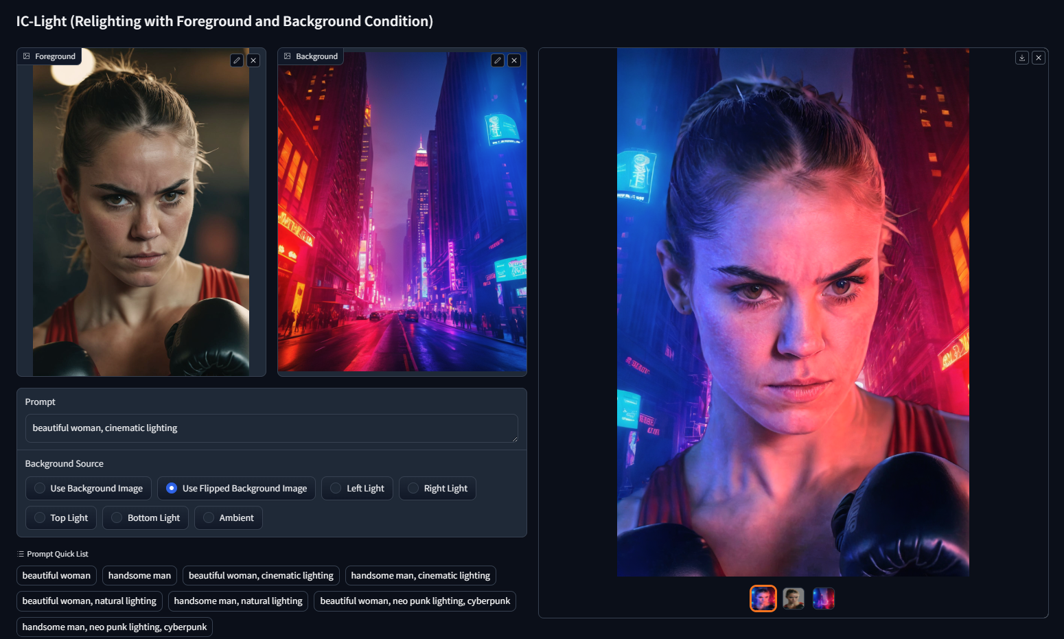 Controlnet作者放出新的大招 IC-Light，可以操控图像生成时的光照，对内容主体重新打光生成符合新背景环境光照的图片_controlnet 布光-CSDN博客