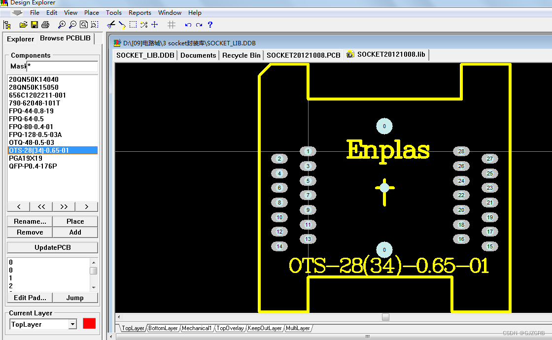 常用QFN20 SSOP LQFP EQFP PQFP芯片测试SOCKET protel封装+手册_lqfp qfn-CSDN博客