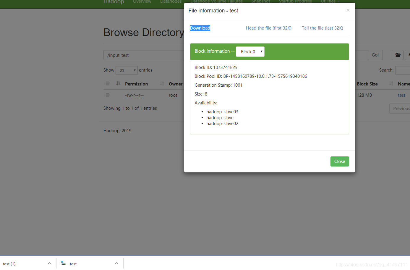 Hadoop Browse Directory | DownLoad 下载不了，ip地址错误_hadoopbrowse directory文件下载出错-CSDN博客