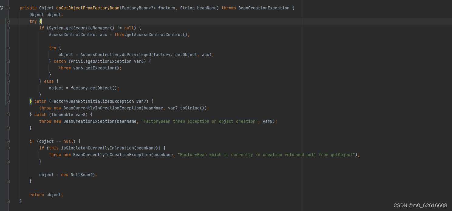 从FactoryBean中获取对象_factorybean获取bean-CSDN博客