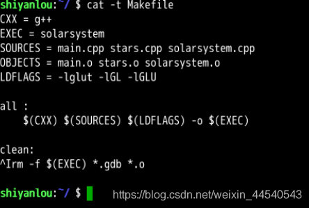 （LINUX）Makefile:8: *** missing separator. Stop.-CSDN博客