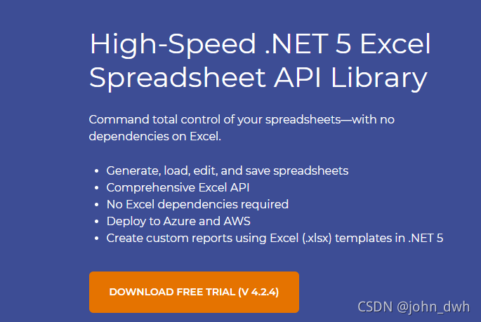 GrapeCity Documents for Excel[GcExcel]_com.grapecity.documents.excel.workbook-CSDN博客
