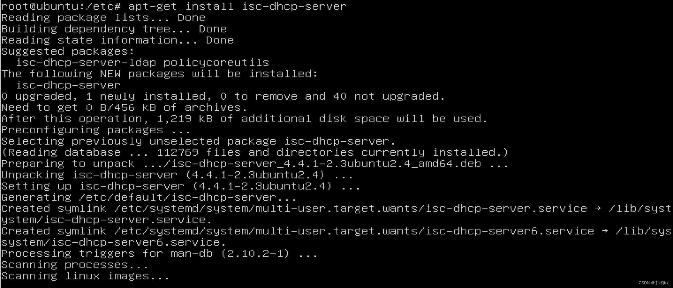 Ubuntu server搭建dhcp服务器_ubuntu中dhcp服务器的搭建与测试-CSDN博客