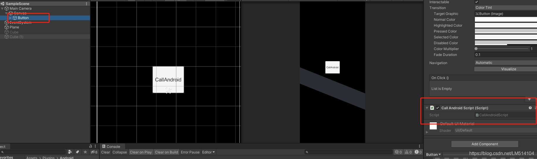 Unity2019.4.4与AndroidStudio3.5.2交互_unity 2019 4.4 对应的android studio-CSDN博客