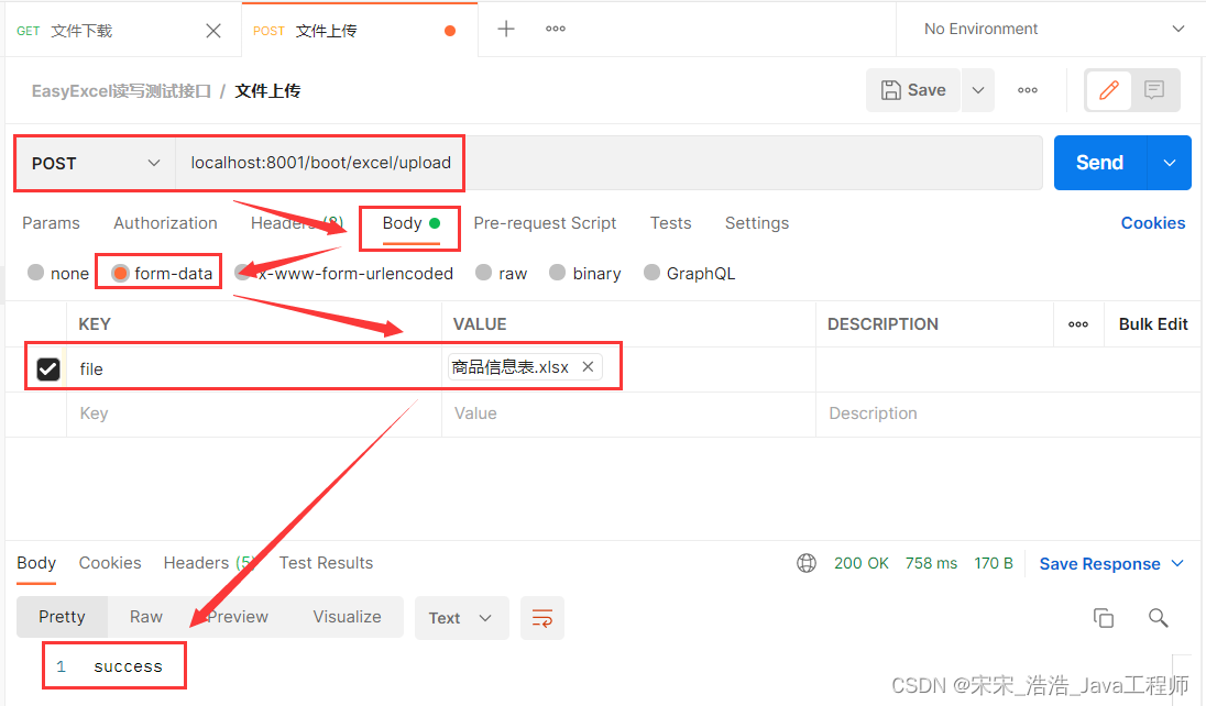 SpringBoot——快速整合EasyExcel实现Excel的上传下载_springboot easyexcel下载-CSDN博客