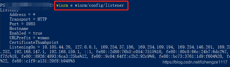 使用 PowerShell+WinRM 通过 windows 服务器 查看远程磁盘大小_powershell的winrm get ...