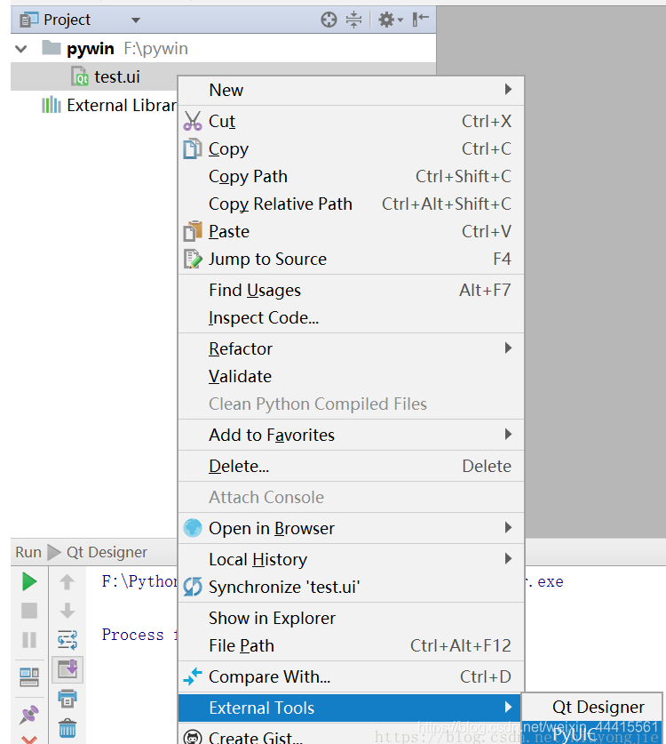 PyCharm集成PyQt5以及使用_pycharm pyqt5-CSDN博客