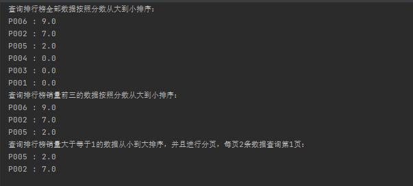 使用 Redis Zset 有序集合实现排行榜功能（springboot环境）redis实时排行榜 Csdn博客
