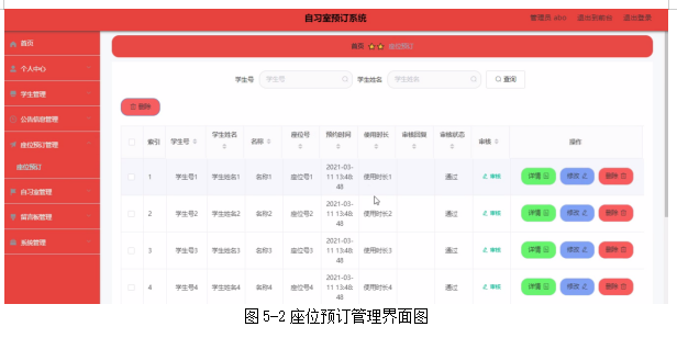 基于springboot实现自习室预订系统的设计与实现项目【项目源码论文说明】自习室预定管理系统 论文关键词 Csdn博客