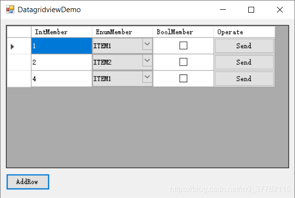 C# Detagridview Demo_datagridview demo-CSDN博客