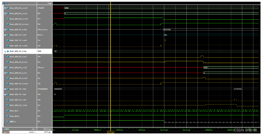 AXI4-Lite 协议读写 BRAM 并仿真验证_axi bram controller-CSDN博客