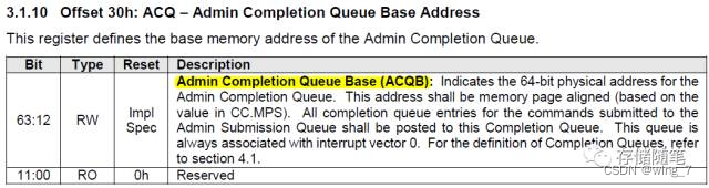 NVME 初始化驱动分析&NVMe SQ/CQ/DB_pcie sq cq-CSDN博客