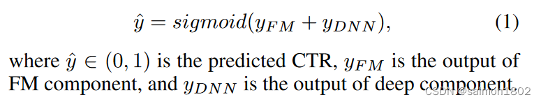 论文笔记 【DeepFM: A Factorization-Machine based Neural Network for CTR Prediction】_国外对deepfm的研究-CSDN博客