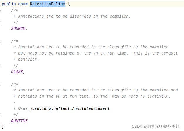 java注解详解及自定义注解实现-CSDN博客