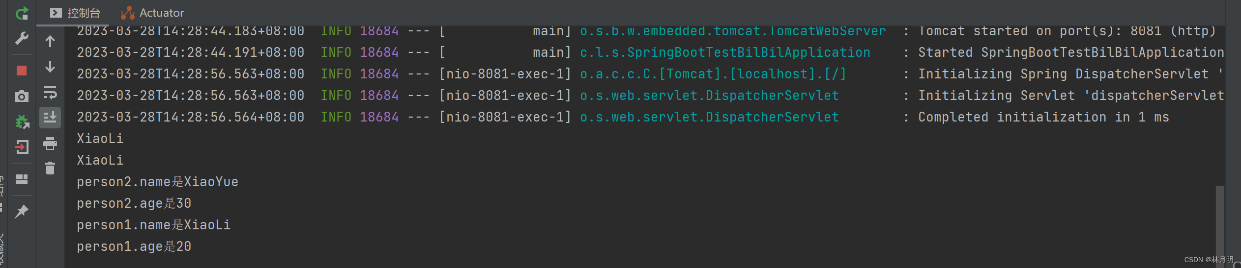 【Spring Boot 基础】快速构建项目，在浏览器和后台显示输出结果_springboo 配置测试类只输出结果信息-CSDN博客