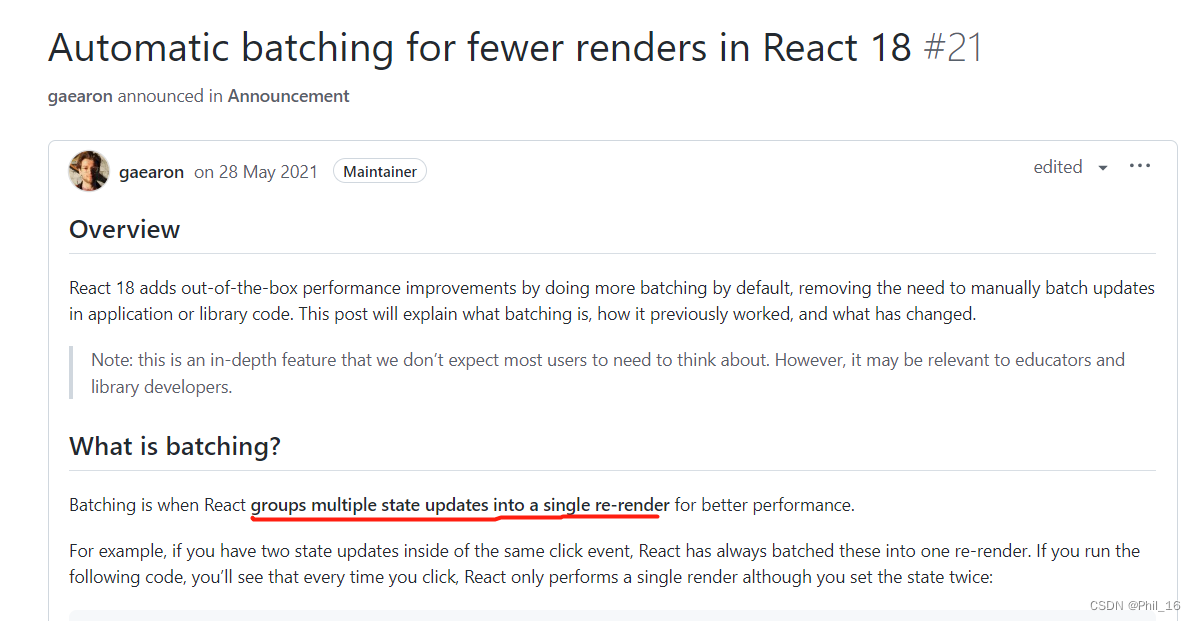 关于react18中setState在timeout这样的异步操作中不能同步执行的原因_react state usetimeout-CSDN博客
