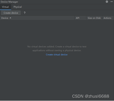 Android 应用、驱动开发（三）Android Studio创建模拟器_android studio device manager-CSDN博客