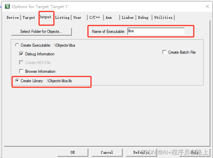 Keil MDK生成LIB库以及使用LIB库_keil生成lib库-CSDN博客
