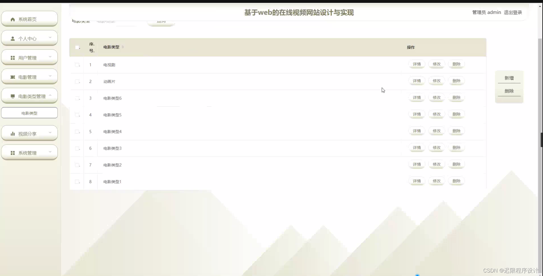 基于web的在线视频网站设计与实现开题报告源码）基于web的在线视频学习网站的设计与实现 Csdn博客