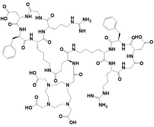 250612-06-7，DOTA-Glu[cyclo(Arg-Gly-Asp-D-Phe-Lys)]2，是由RGD首尾环多肽组成的DOTA多肽-CSDN博客