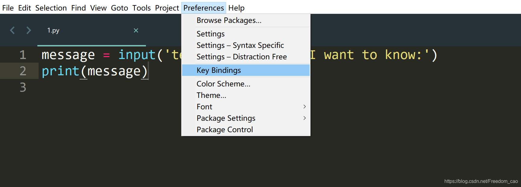 sublime Text3使用python时input输入无反应如何解决_python input时,sublime text 3怎么办-CSDN博客