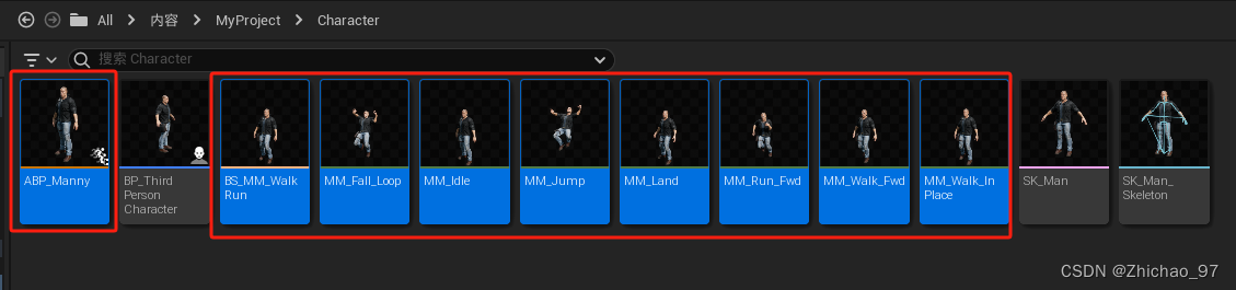 【UE5.1 角色练习】01-使用小白人蓝图控制商城角色移动_mco mocap basics-CSDN博客