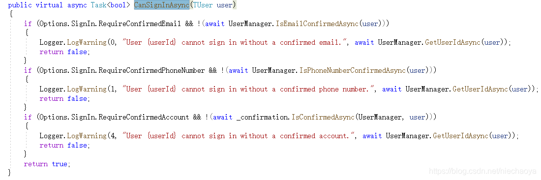 ASP.NET CORE3.1 Identity注册用户后登录失败的解决方案_identity登录失败自定义回复-CSDN博客