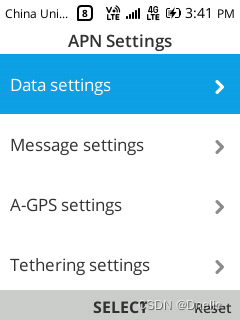 KaiOS APN Settings模块代码_kaios3.1-CSDN博客
