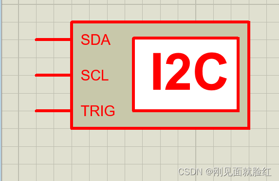 有SCL,SDA,TRIG，I2C的元器件是什么？在哪找？proteus_scl和sda引脚怎么找-CSDN博客