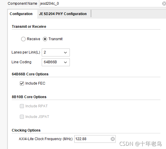 JESD204接口调试总结——Xilinx JESD204C数据手册的理解-CSDN博客