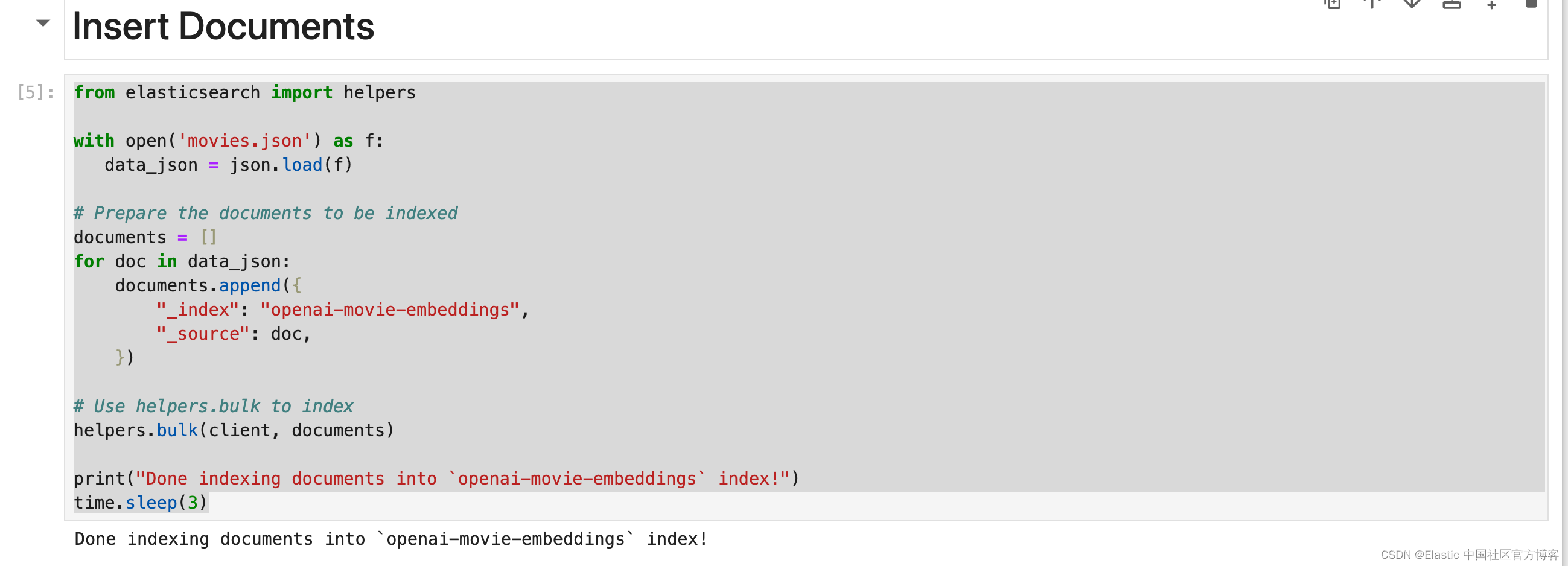 Elasticsearch：使用 Inference API 进行语义搜索-CSDN博客