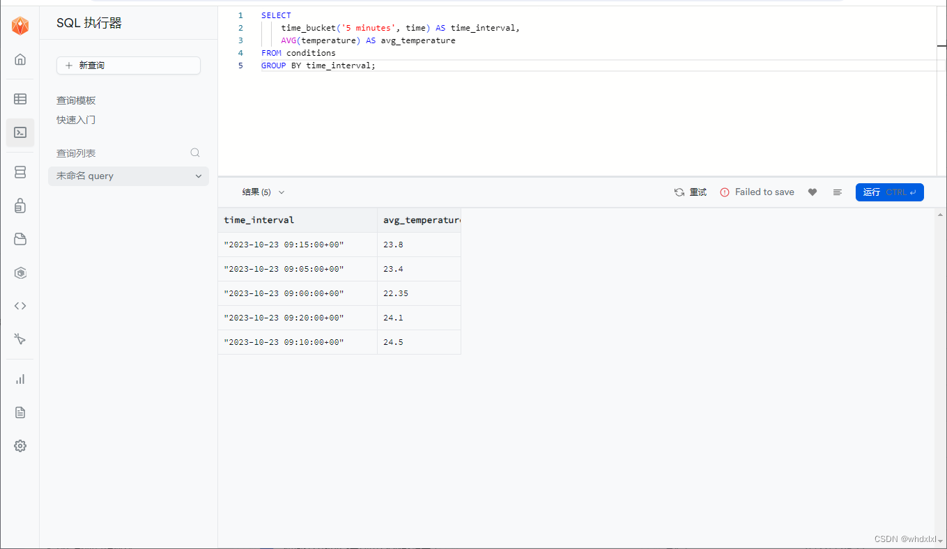 Postgresql扩展之timescaledb:时间序列数据postgresql Timescaledb Csdn博客 5719