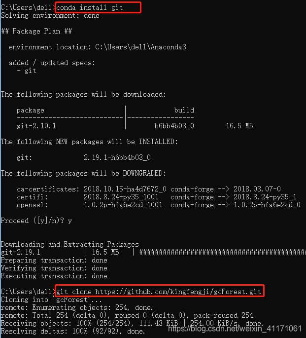 【gcForest】安装；【Git】安装；【安装依赖】_r gcforest-CSDN博客
