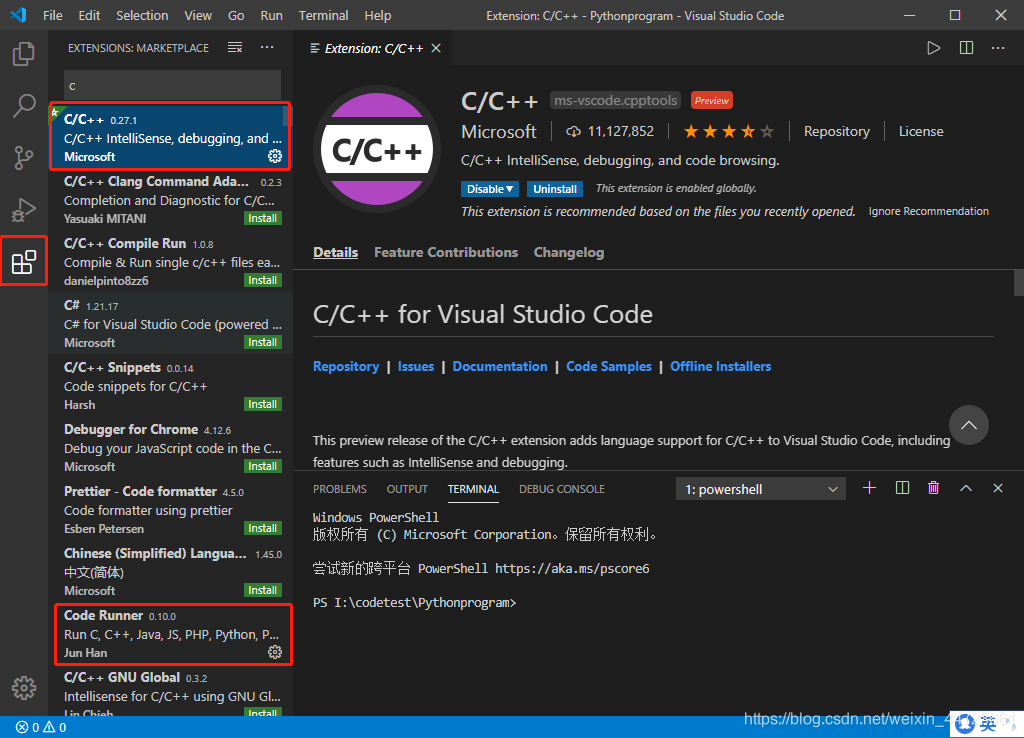 Vscode配置c，java，python环境vscode 安装python和java文件主题 Csdn博客 
