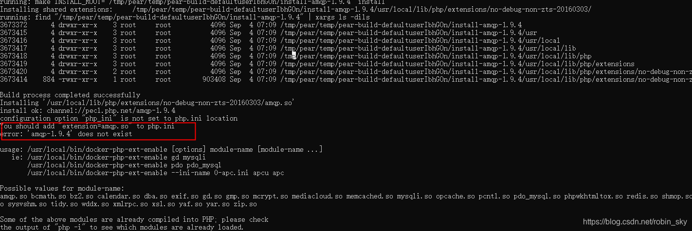 docker安装php扩展amqp_docker php8 安装mq扩展-CSDN博客