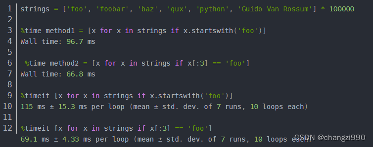 python的%time 、%%time 、%timeit、%%timeit的区别_python %time-CSDN博客