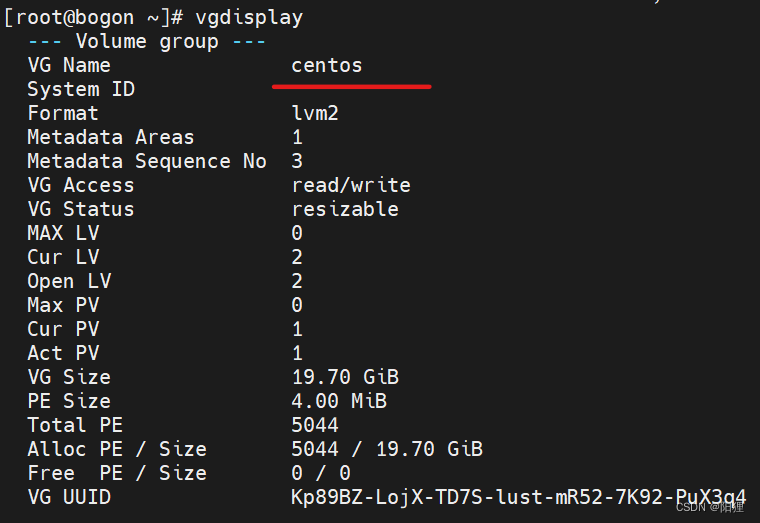 Linux_centos系统使用lvm根分区扩容【图文详解】_centos根分区扩容-CSDN博客