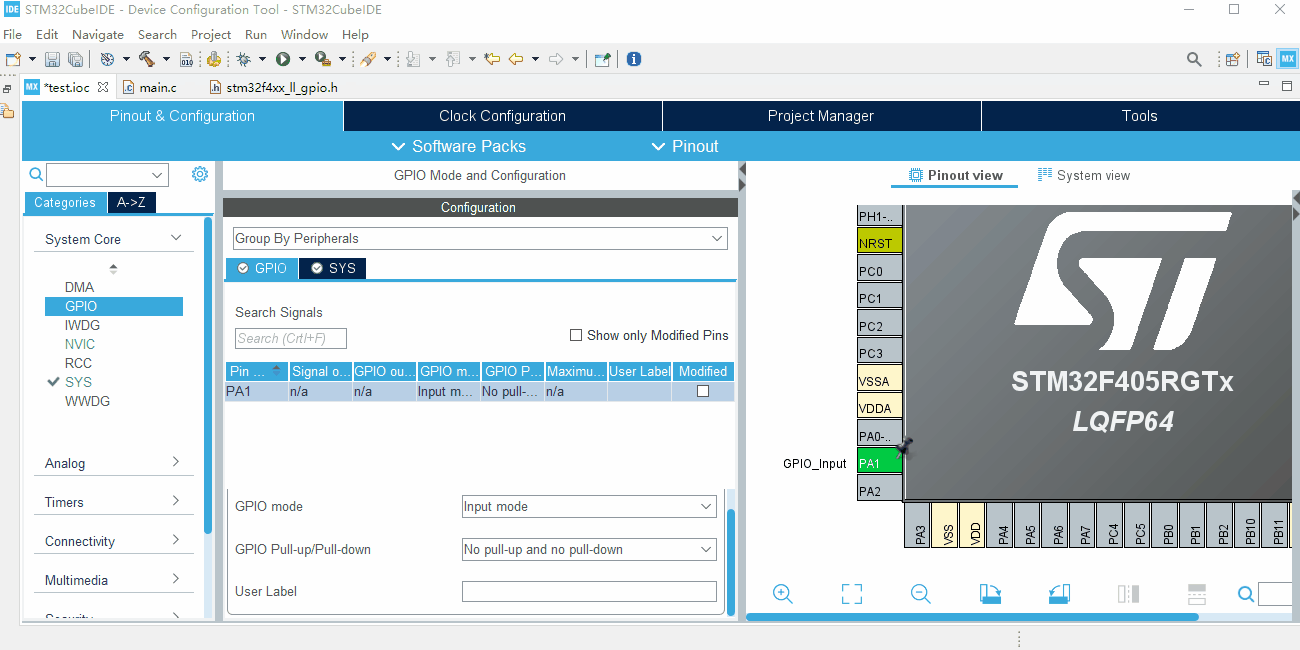 使用LL库开发STM32：GPIO口与外部中断_stm32 ll 外部中断-CSDN博客
