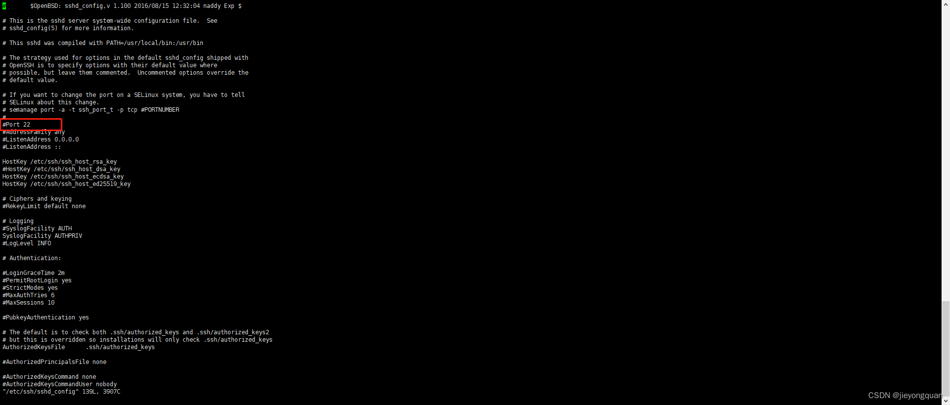 CentOS7.6 修改SSH端口_centos查看ssh端口-CSDN博客